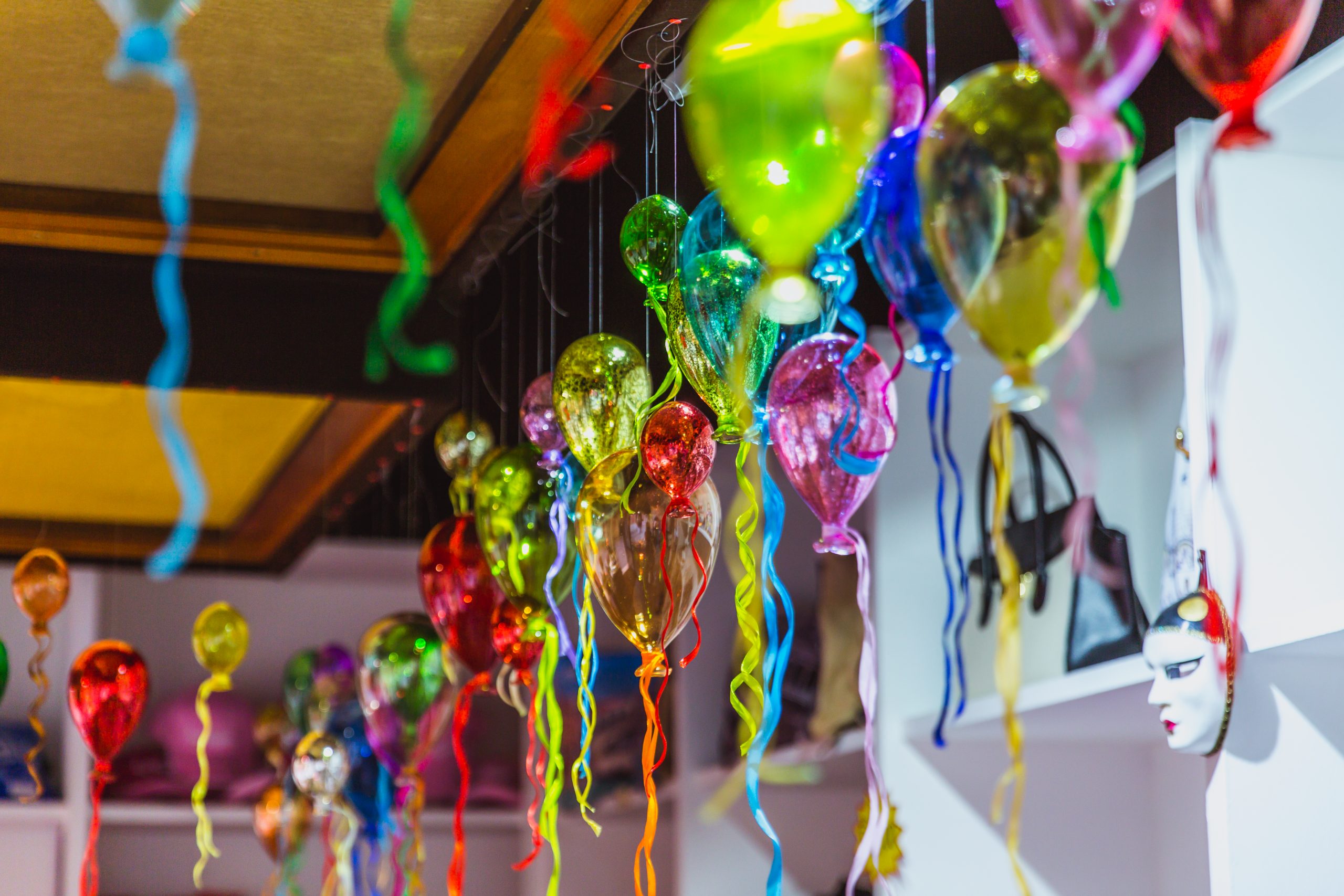Party Backdrops with Nylon Satin Ribbon | The Ribbon Shop
